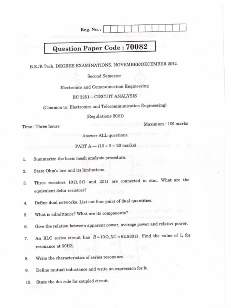 ECE-ND-2022-EC 3251-Circuit analysis-292521421-ND22EC (3) | PDF
