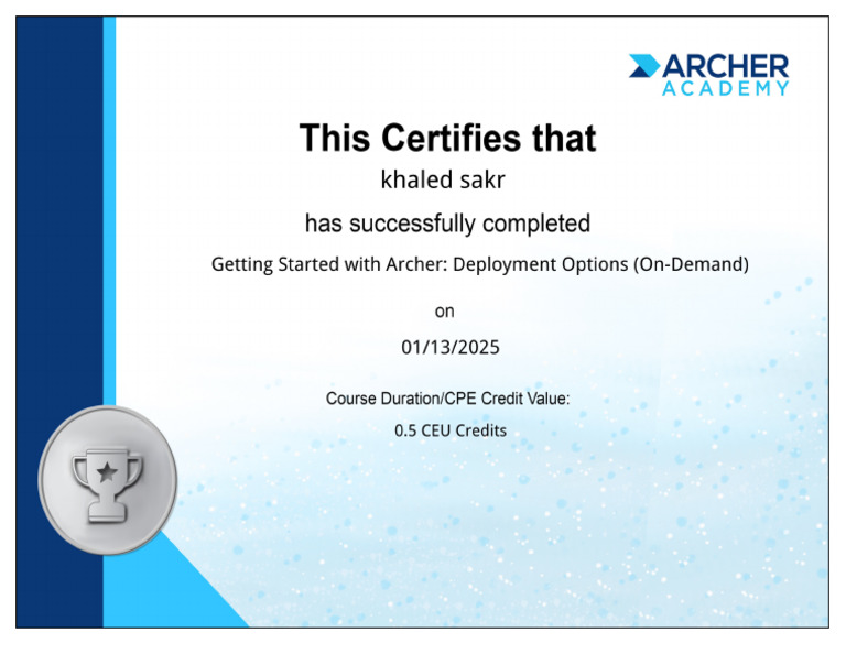 Archer Deployment | PDF
