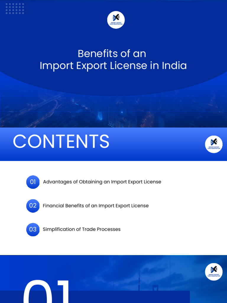 Benefits of an Import Export License in India | PDF | Taxes | Exports