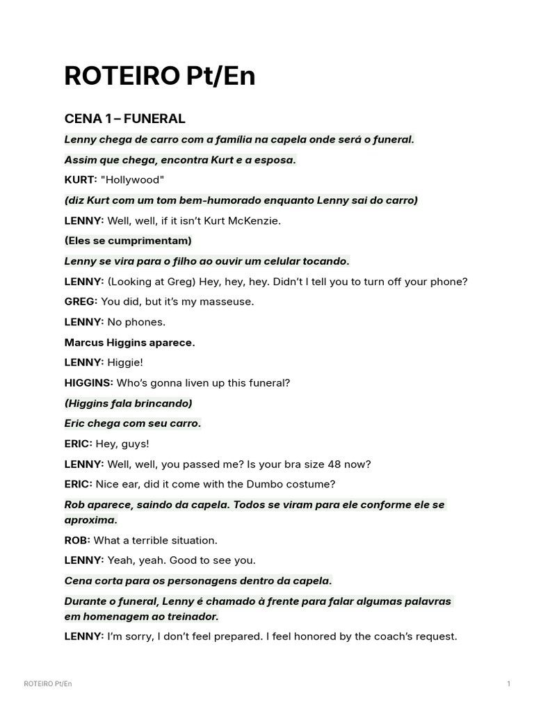 ROTEIRO | PDF
