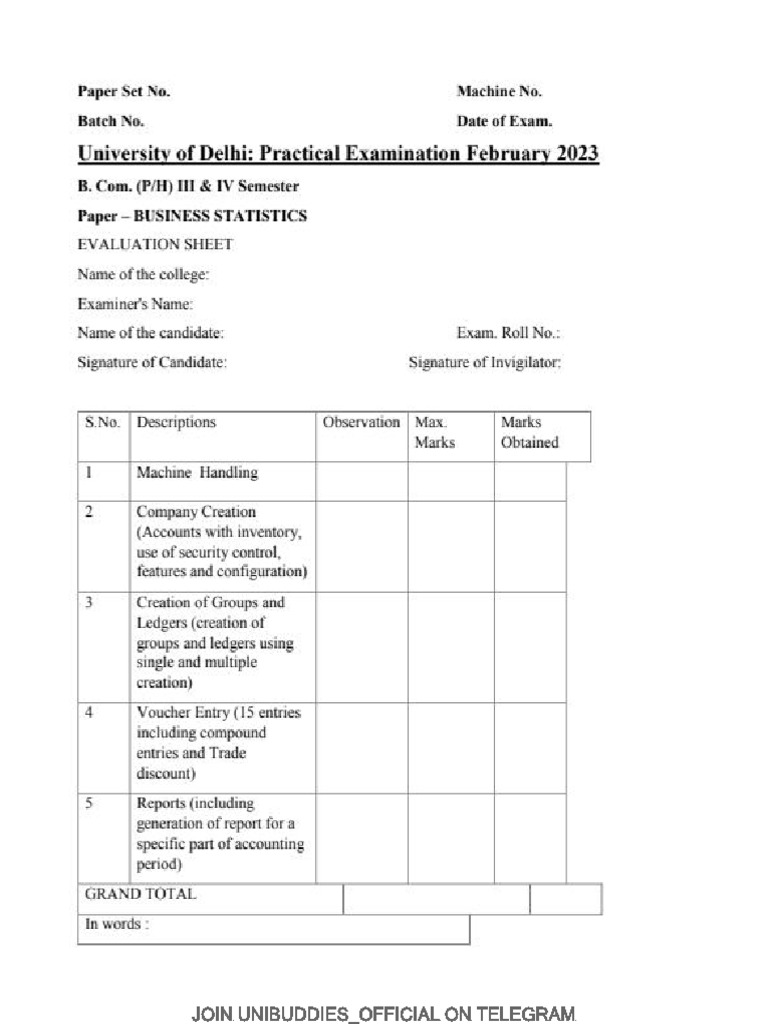 Bstats Excel Practical Ques Paper | PDF | Statistics | Skewness