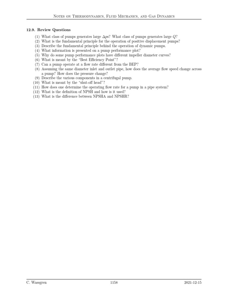 Pumps OperatingPoint Reading-23 | PDF