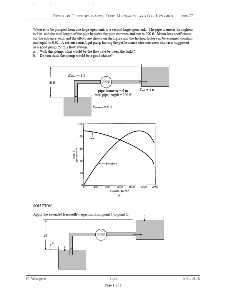 Pumps OperatingPoint Reading-5 | PDF
