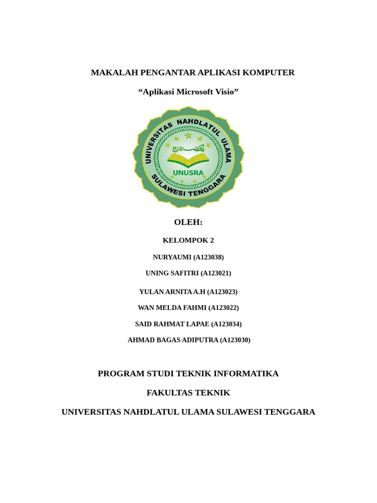 Aplikasi Microsoft Visio | PDF