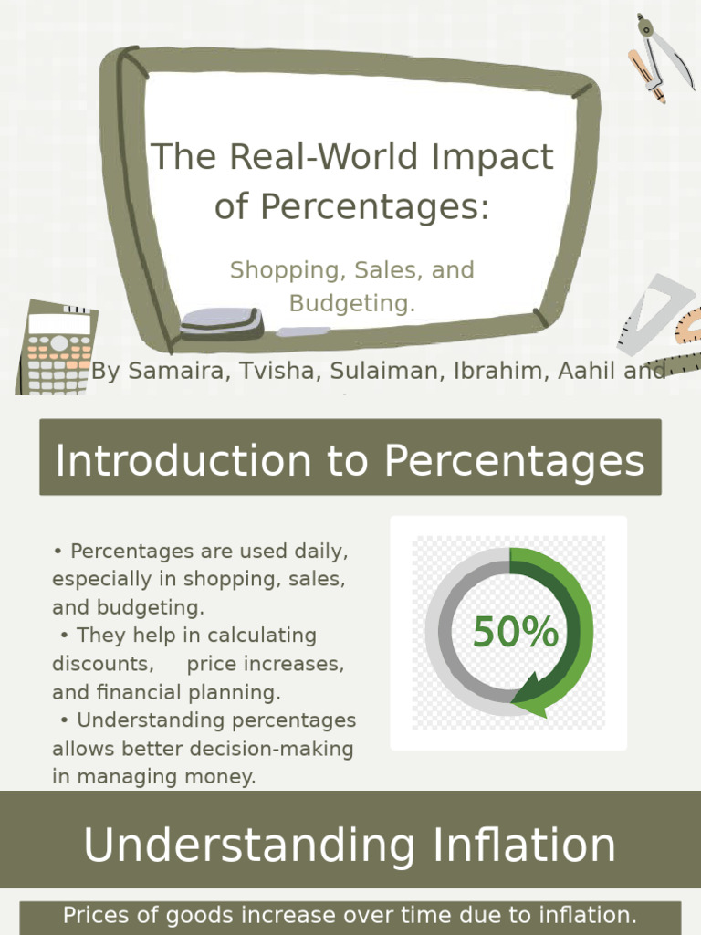 The Real-World Impact of Percentages | PDF