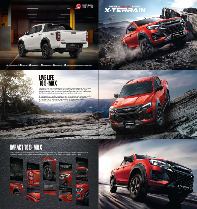 Dmax Xterrain Catalogue | PDF
