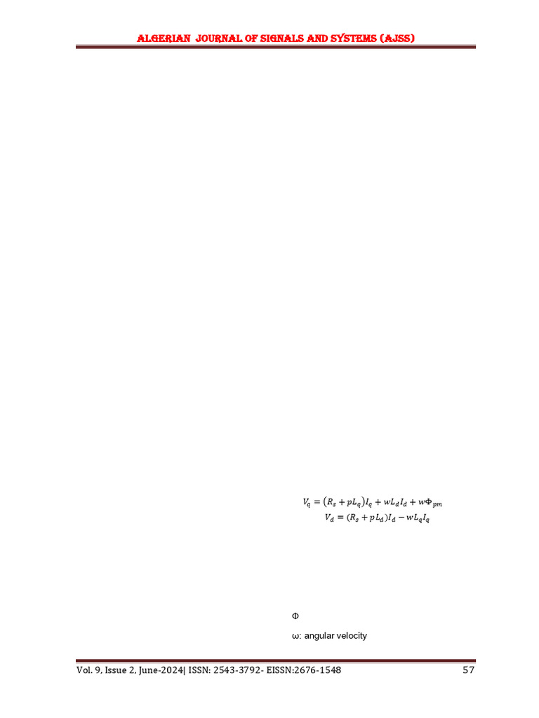 Performance Analysis of Permanent Magnet Synchrono | PDF | Electric Generator | Electricity