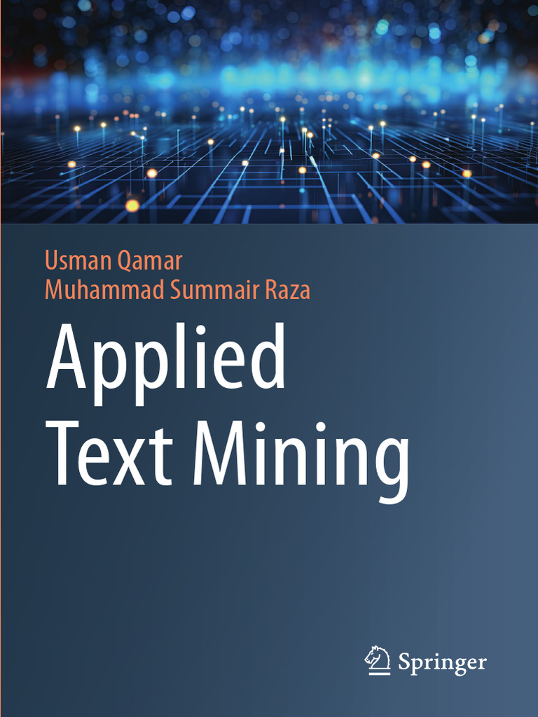 Applied Text Mining | PDF | Machine Learning | Learning