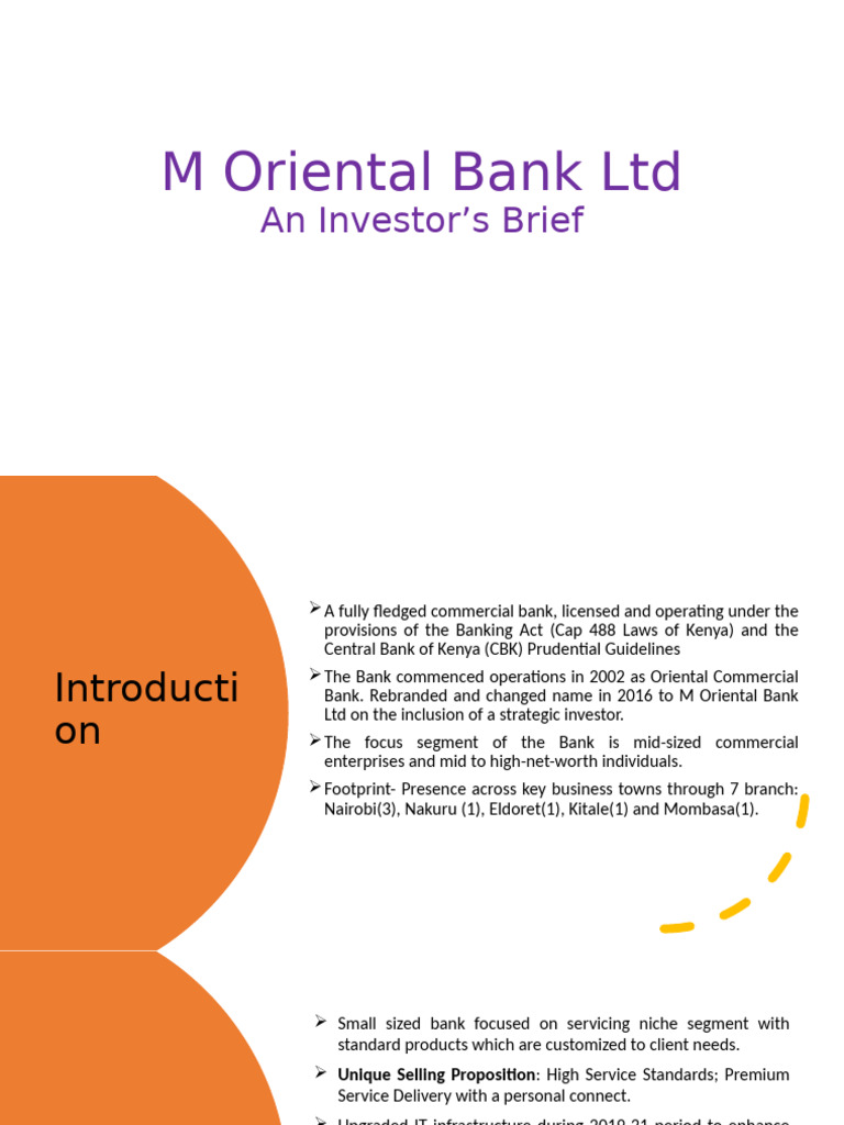 Investor's Brief | PDF | Banks | Financial Markets