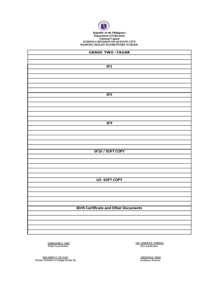 CHECKING-OF-FORM-RESETA-2 | PDF