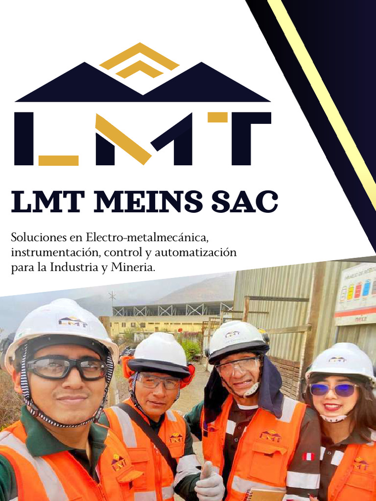 Brochure LMT MEINS SAC | PDF | Scada | Automatización