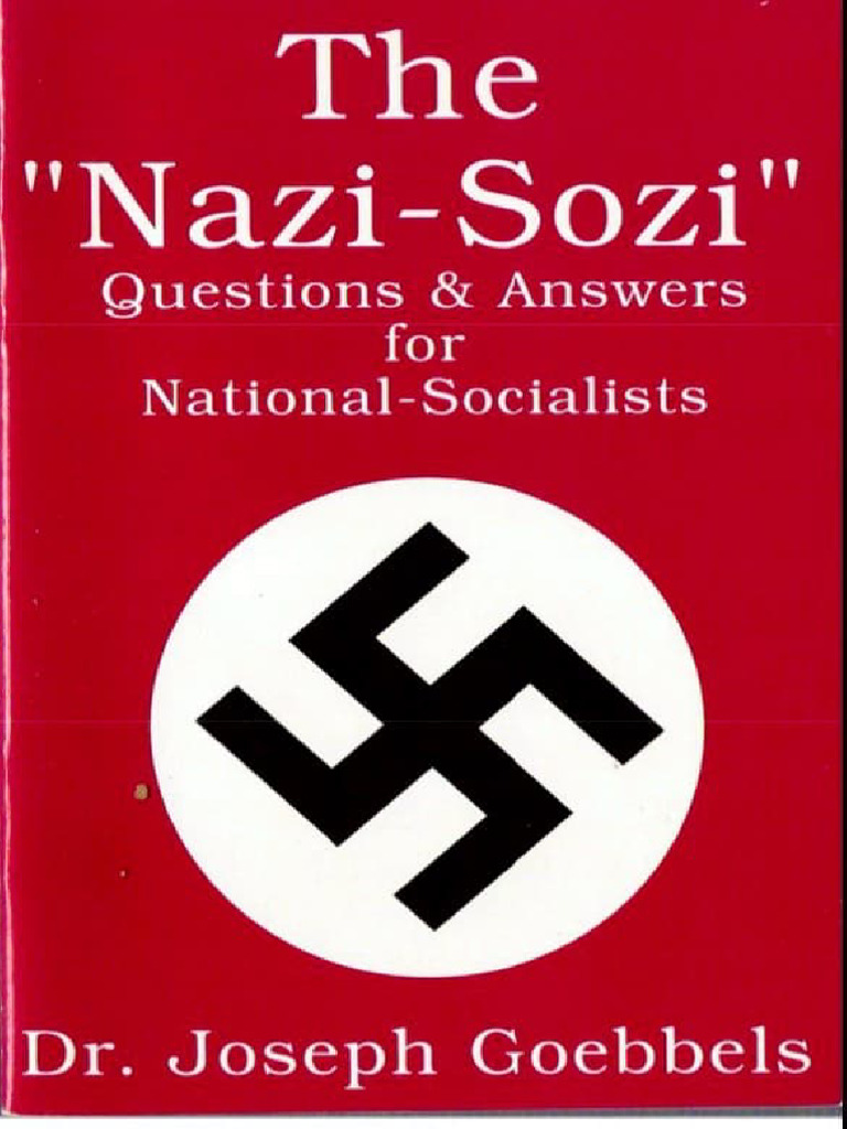 Dr. Goebels - The Nazi-Sozi | PDF