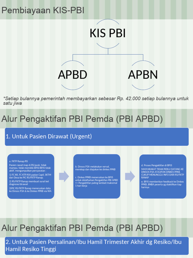 Alur Pengaktifan Kis Pbi | PDF