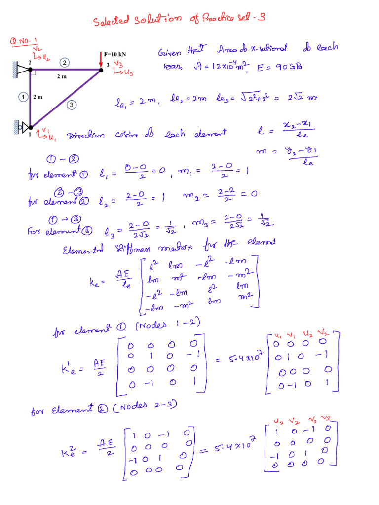 Practice Set 3 Selected Solution | PDF