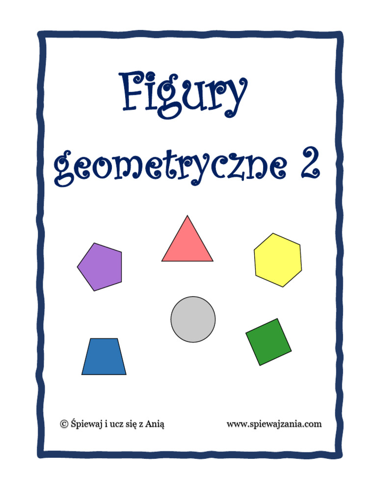 Figury Geometryczne Liczenie | PDF
