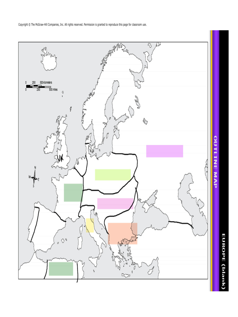 GEN OutlineMap Europe | PDF