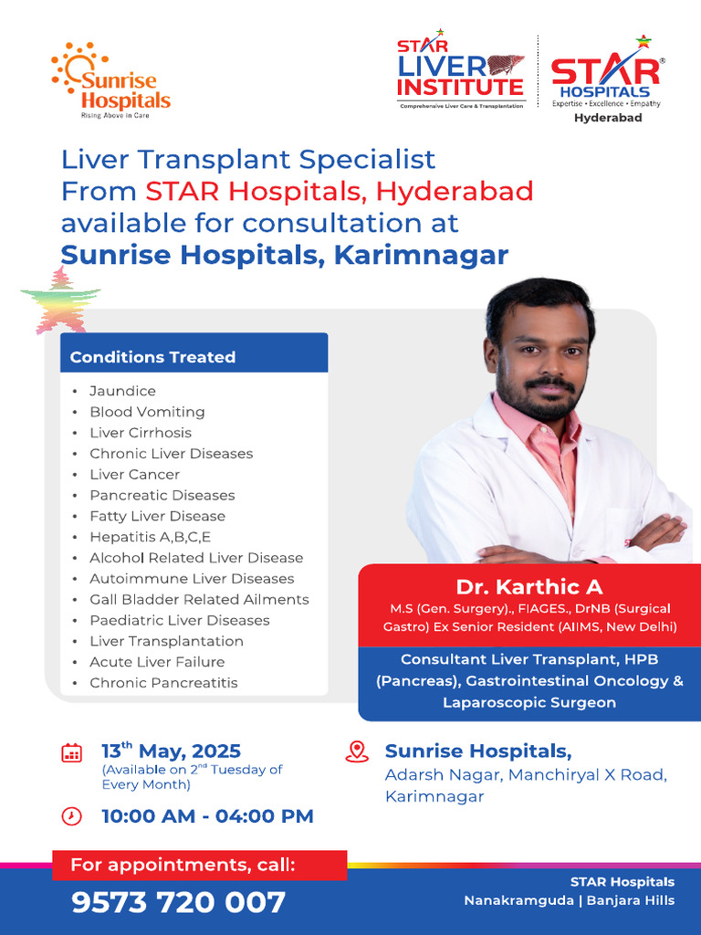 Dr. Karthic A - Karimnagar - Flyers | PDF