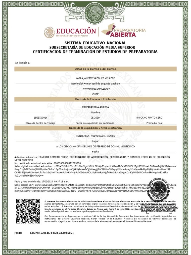 Documento Prepa. | PDF