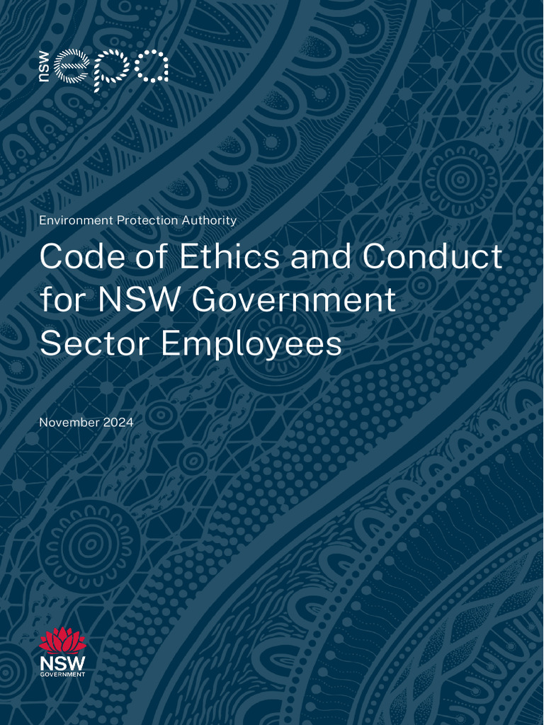 24p4557 Epa Code of Ethics and Conduct | PDF | Conflict Of Interest ...