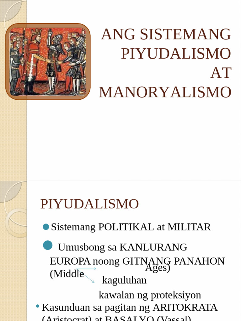 Piyudalismo | PDF