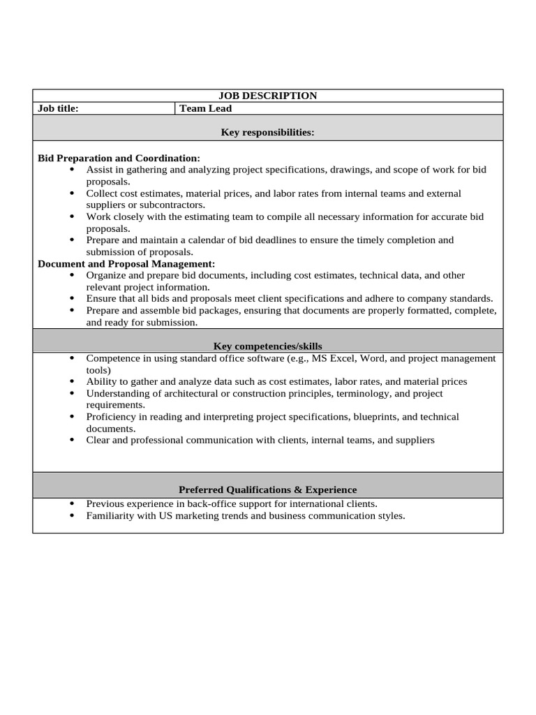 Bids Associate 3 1 | PDF