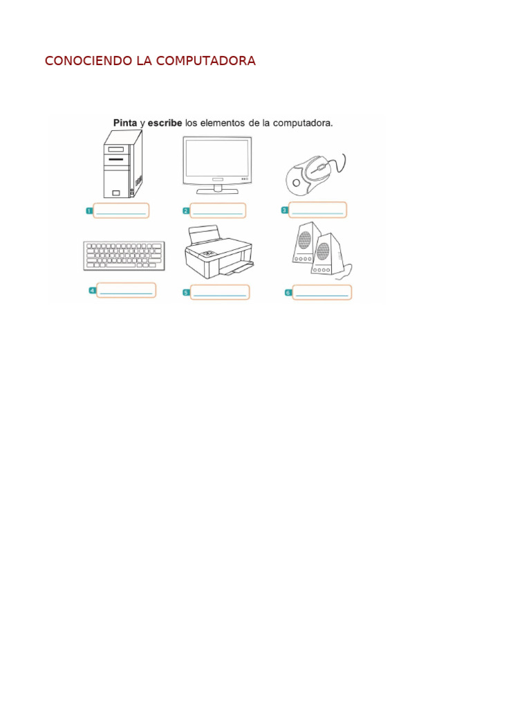 Conociendo La Computadora | PDF