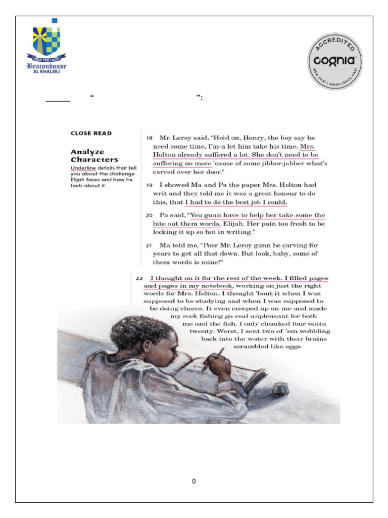 Mr. John Holton Alive: Answer Key | PDF