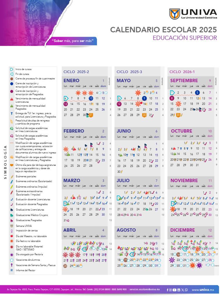 Calendario Univa | PDF