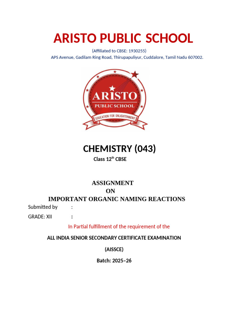 Assignment Front Page | PDF
