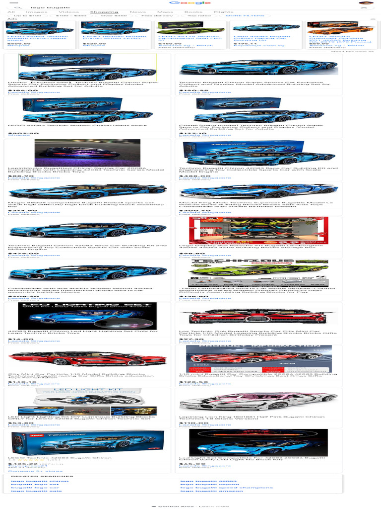 Lego Bugatti - Google Shopping | PDF | Lego | Toy Brands