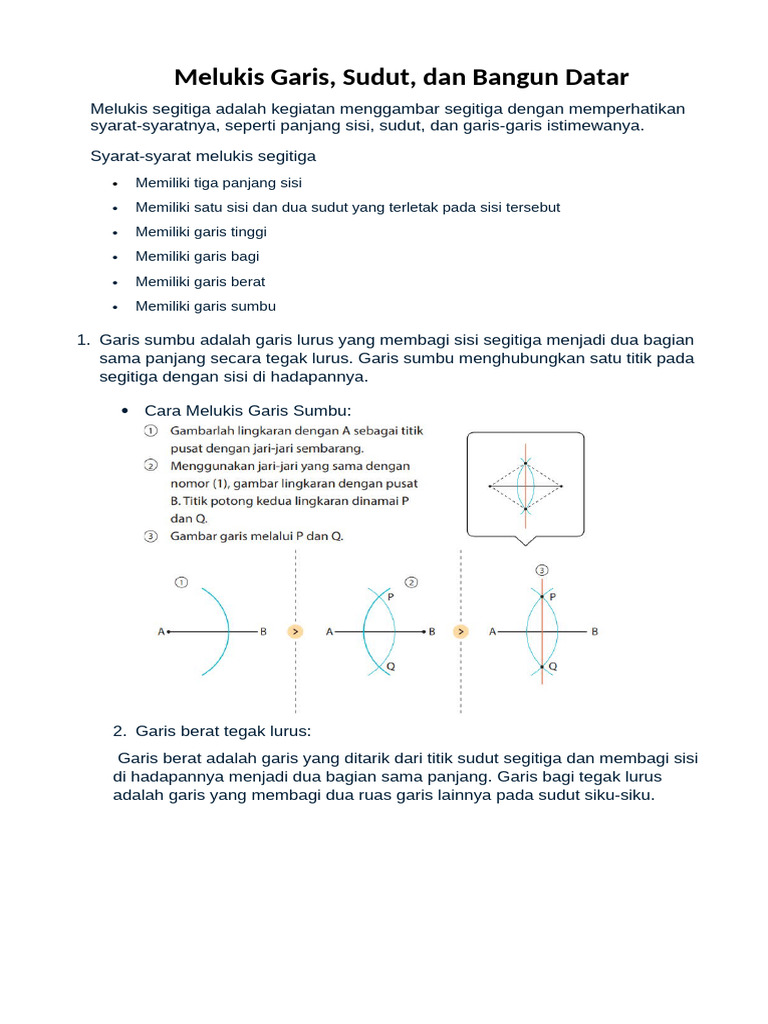 Garis Sumbu | PDF