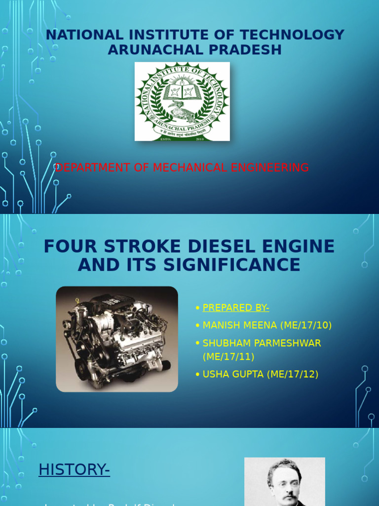 4stroke Disel Engine Subham | PDF