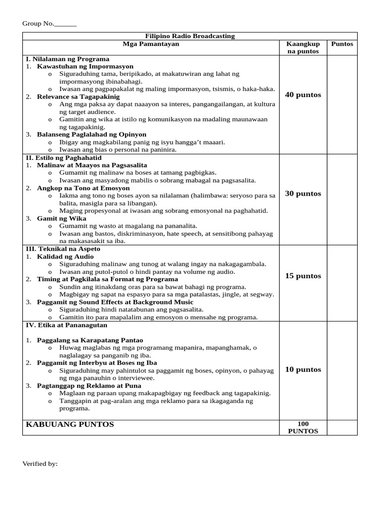 Pamantayan | PDF
