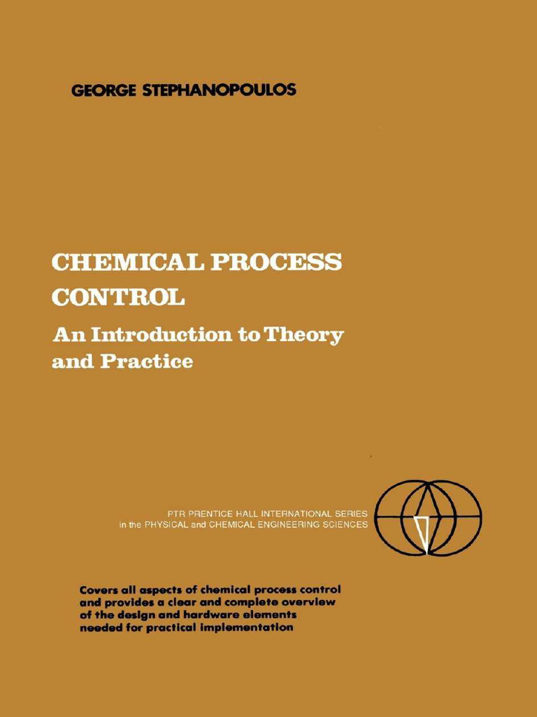 Chemical Process Control Stephanopoulos | PDF | Engineering | Process Engineering