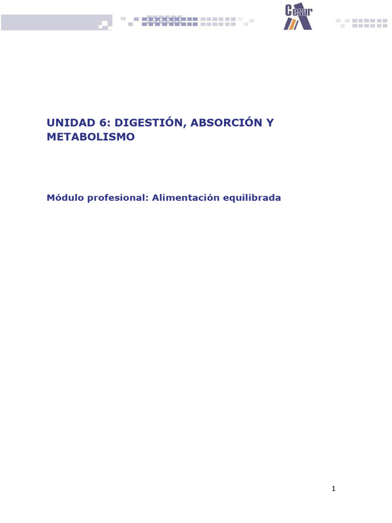 Ud6 Aeq | PDF | Digestión | Bilis