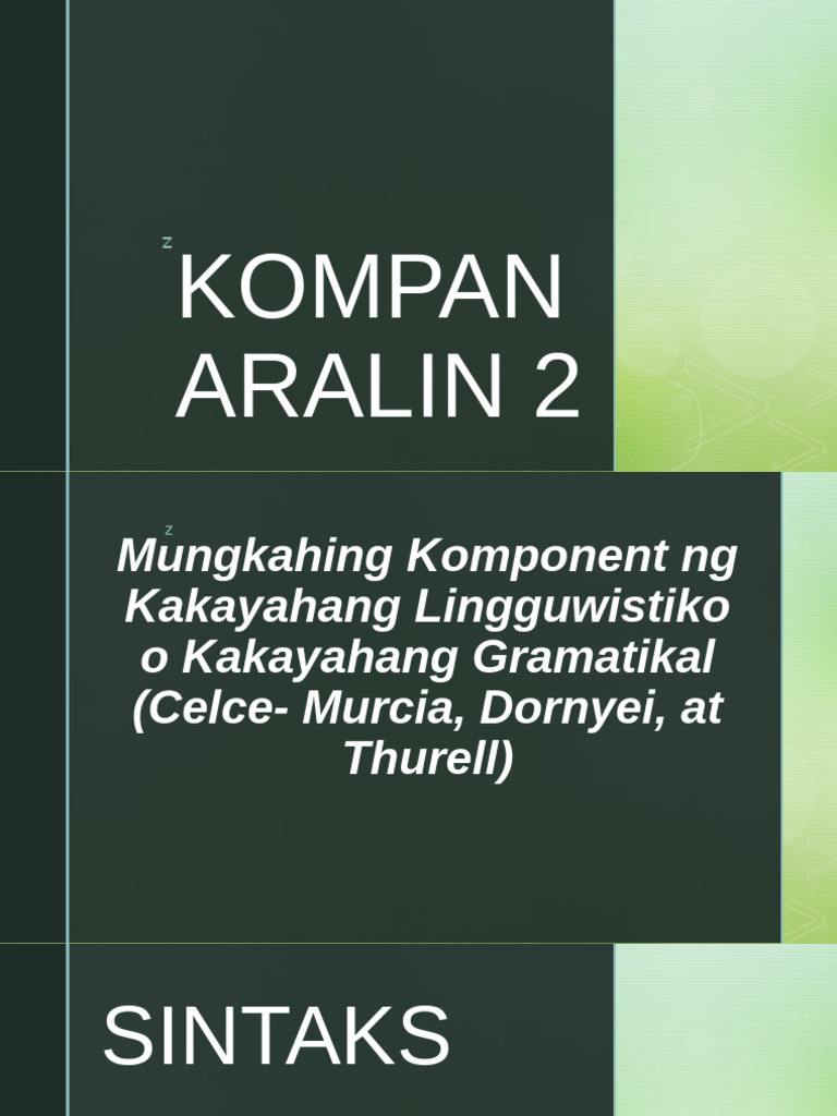 KOMPAN ARALIN 2 (part 2) | PDF