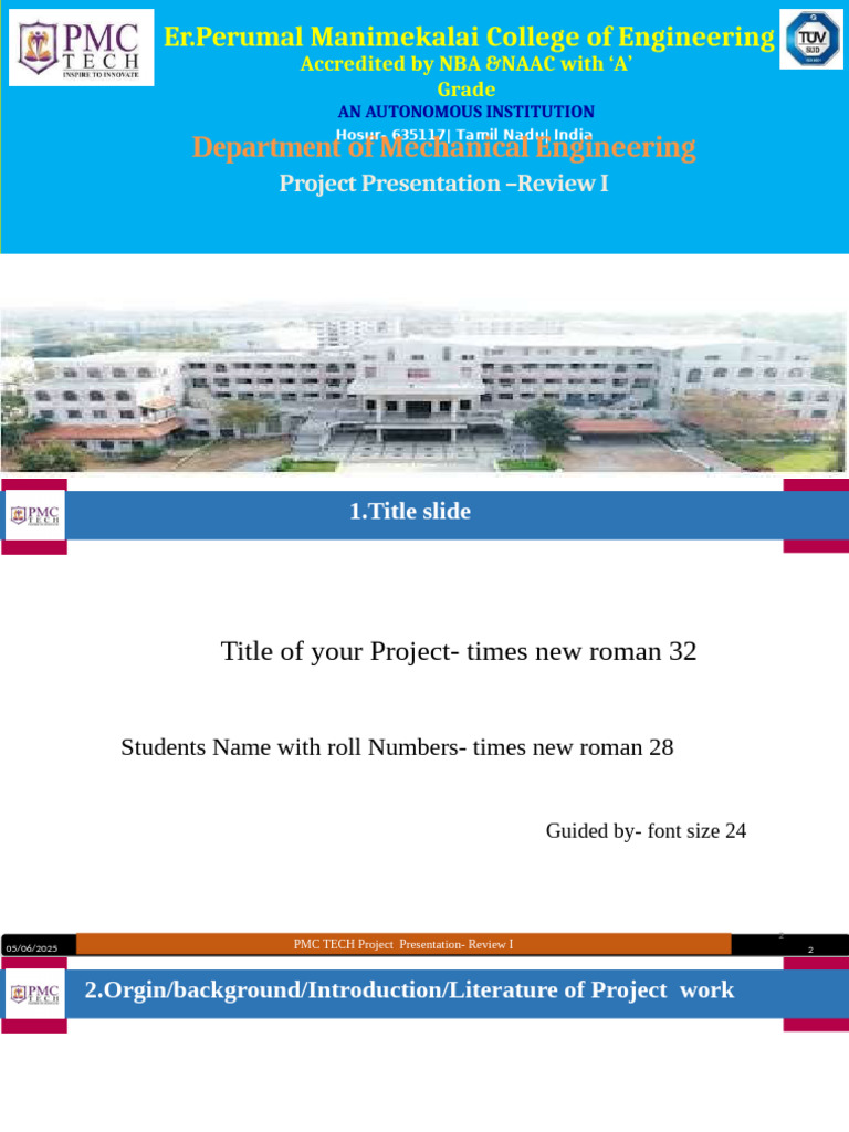 Review PPT Template | PDF