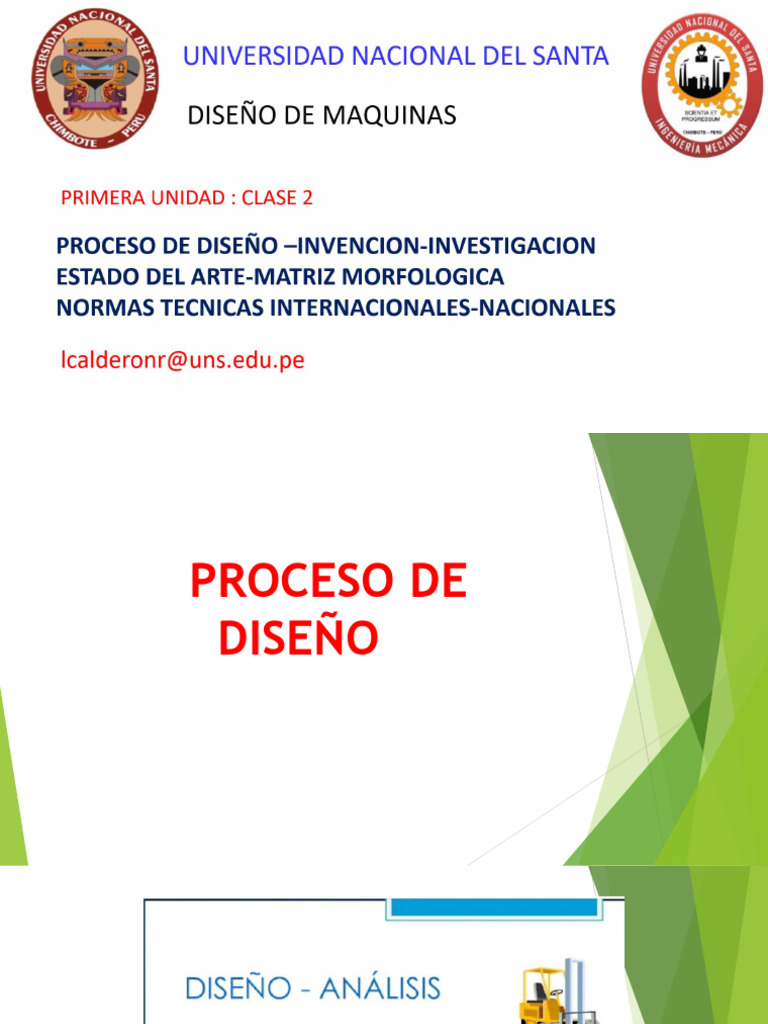 DM Clase2.-Proceso de Diseño | PDF | Estandarización
