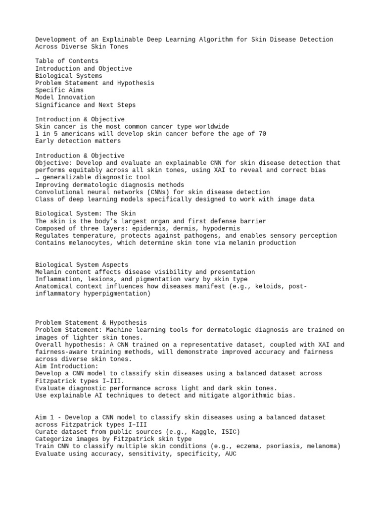 Development Of An Explainable Deep Learning Algorithm For Skin Disease Detection Across Diverse