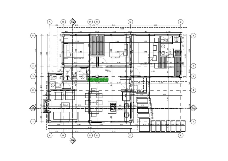ARQ_CABAÑA RINCÓN-Model | PDF