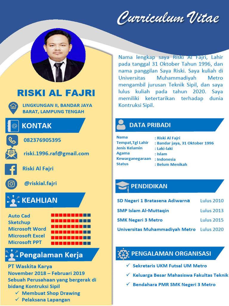 CV Riski 1 | PDF