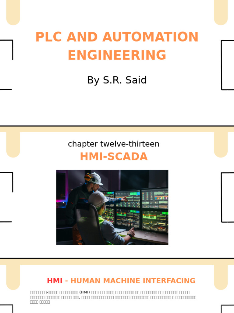 PLC 12 13 HMI SCADA | PDF