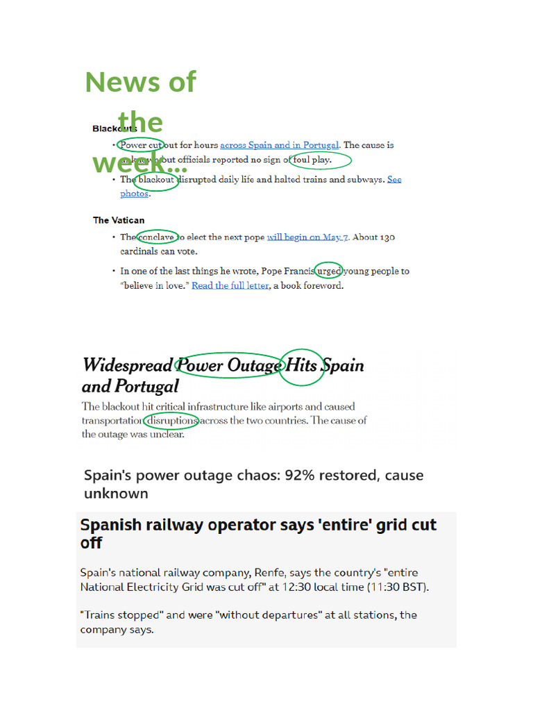News of The Week April | PDF