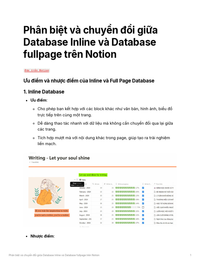Phân biệt và chuyển đổi giữa Database Inline và Database fullpage trên ...