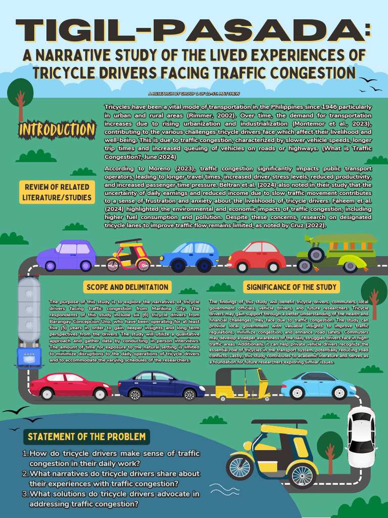 Group 1 Rs1 Infographics | PDF | Traffic | Traffic Congestion