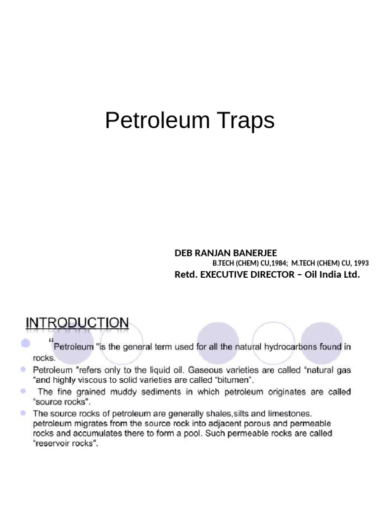 Petroleum Traps | PDF