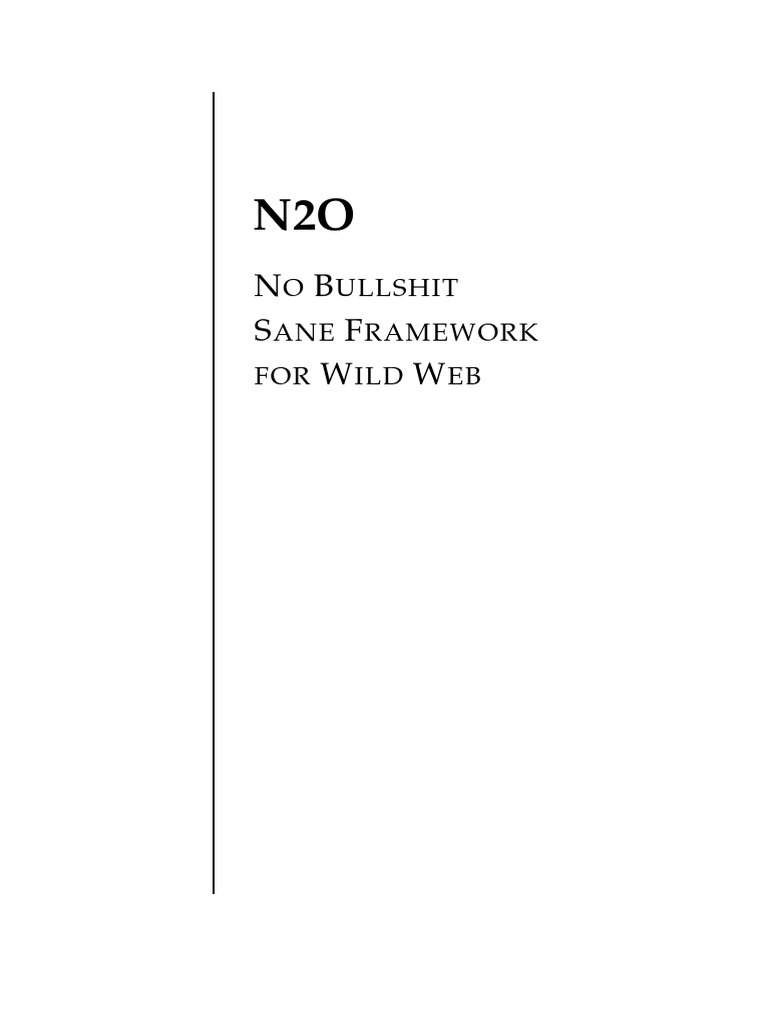 n2o | PDF | Web Server | Internet & Web