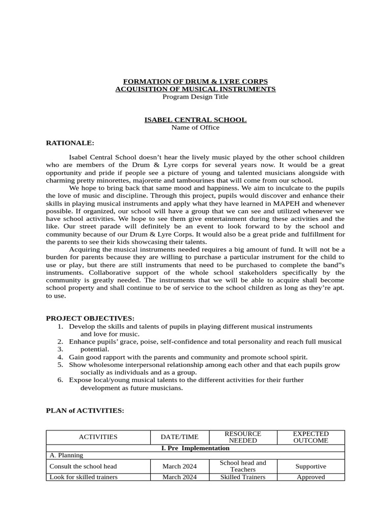 470784475-drum-lyre-project-proposal | PDF