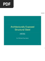 AESS Specification and Guidelines | PDF | Galvanization | Structural Steel