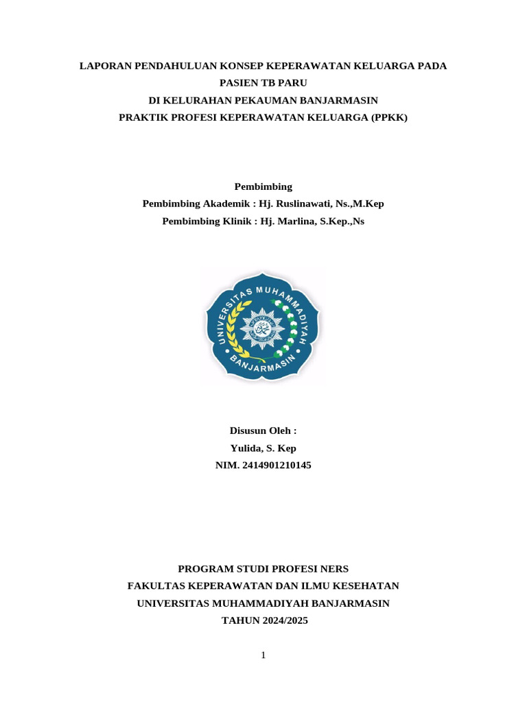 LP Konsep ASGA TB PARU | PDF